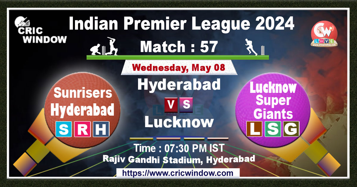 IPL Hyderabad vs Lucknow live score and Report